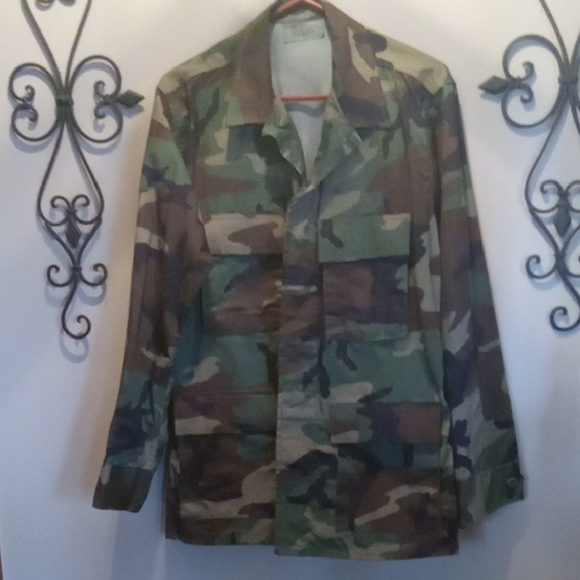 U.S. Army | Jackets & Coats | Us Army Camouflage Military Jacket | Poshmark